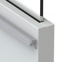 Mobile lead shield, height adjustable - Kenex